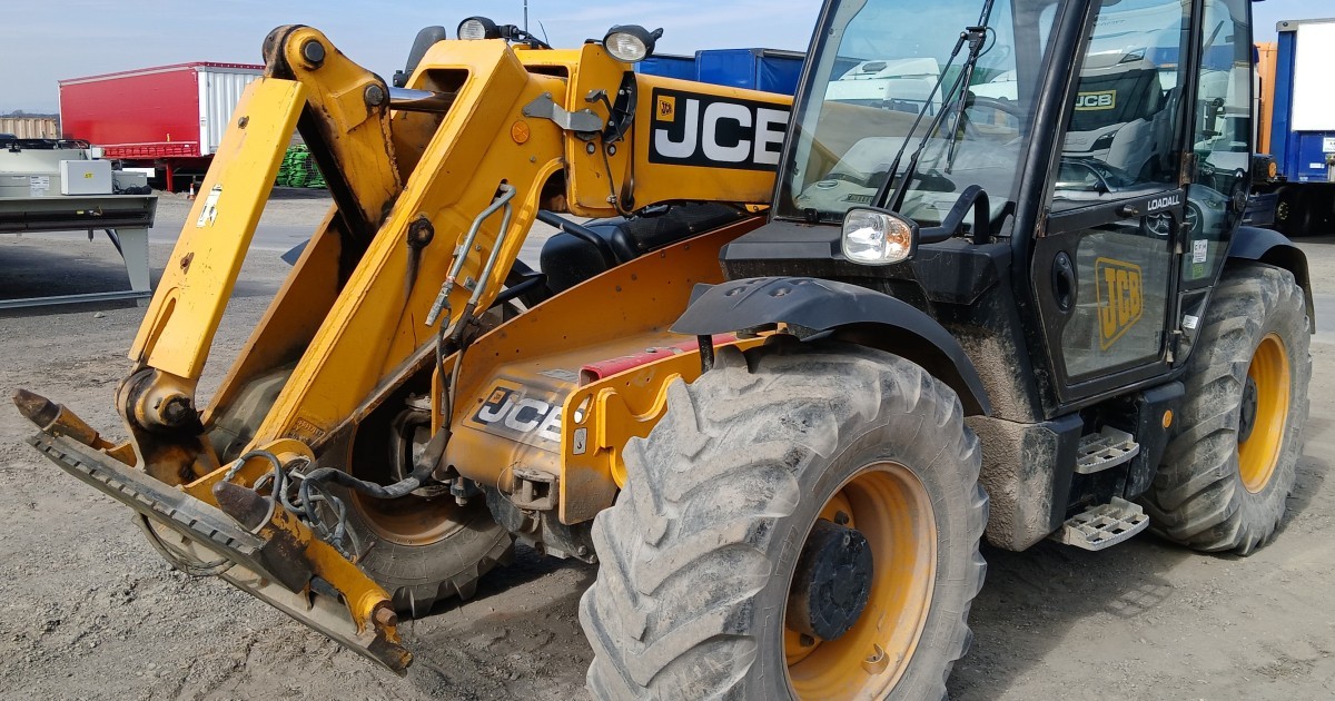 JCB 536-60 Agri Super Loadall Telehandler (2012) with JCB 980/B0082 ...