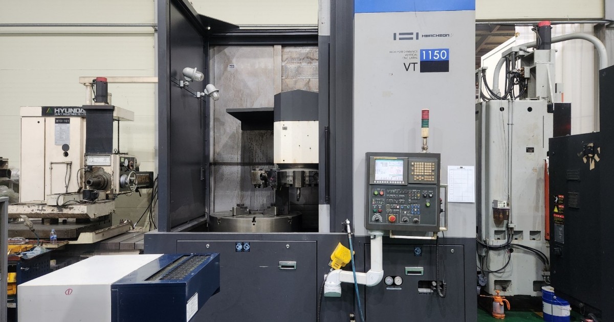 Hwacheon VT-1150MC CNC Vertical Turn Mill, Year 2009 | Eddisons Asset ...