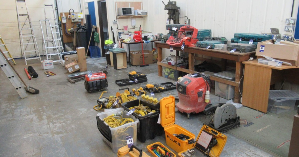 Electrical Contractors to include Power Tools, Stock etc. | Eddisons ...