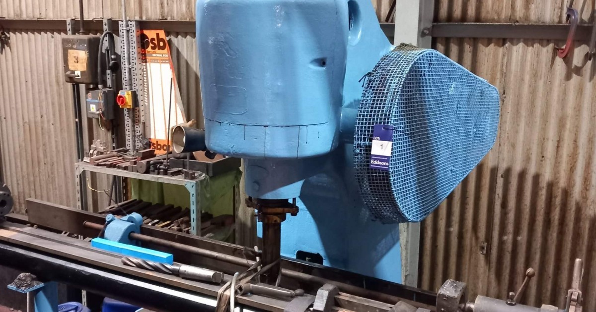 Engineering Machine Tools and Scrap (unless previously sold) | Eddisons ...