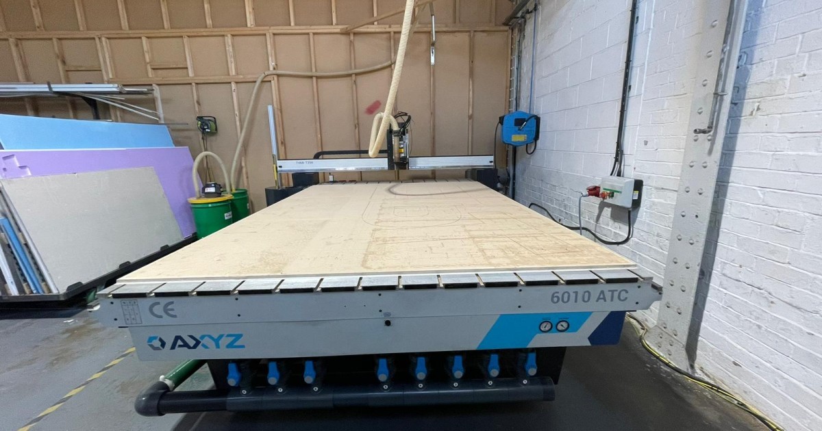 AXYZ CNC Infinite 6010 ATC Router | Eddisons Asset Auctions
