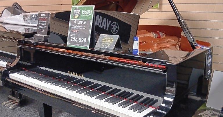 Contents of Music Retail Store Including New Musical Instruments ...